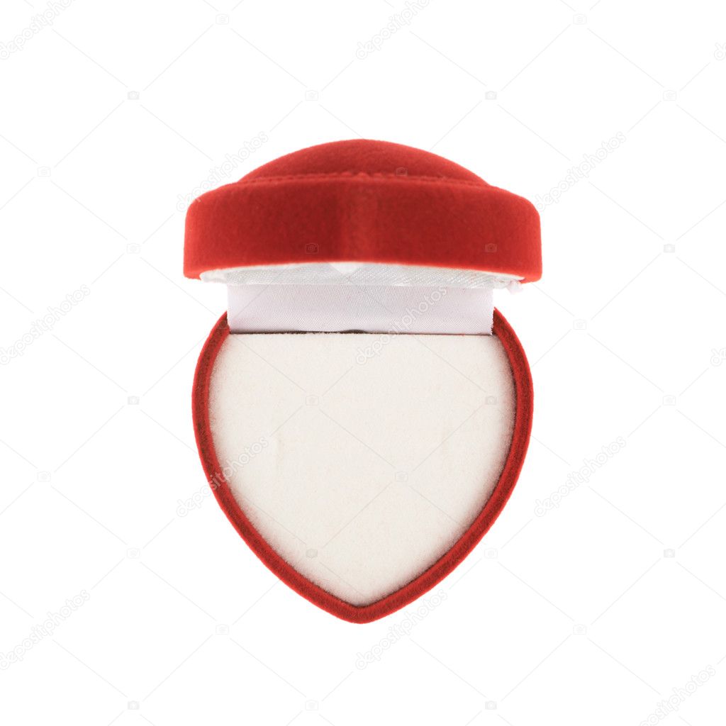 Red velvet box isolated Stock Photo by ©exopixel 53846601