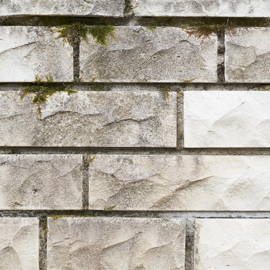 White limestone brick wall's fragment Stock Photo by ©exopixel 55629095
