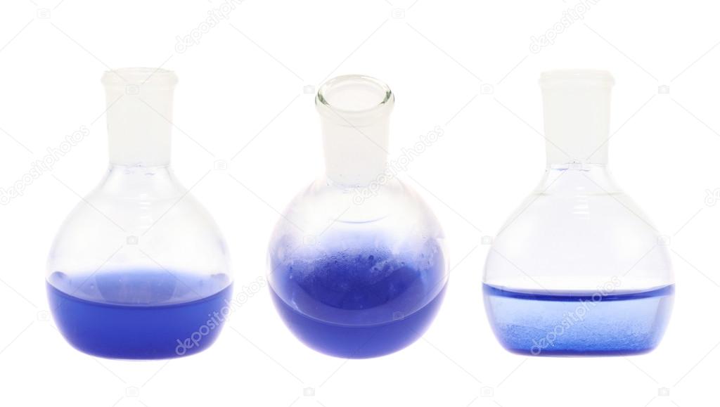 Erlenmeyer flask filled with liquid ⬇ Stock Photo, Image by © exopixel ...