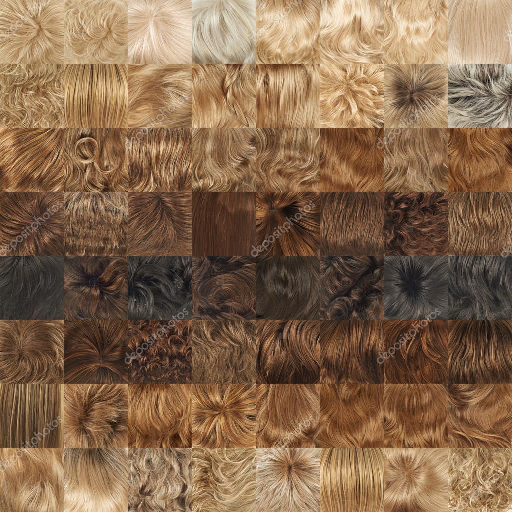 Multiple hair texture Stock Photo by ©exopixel 67506547