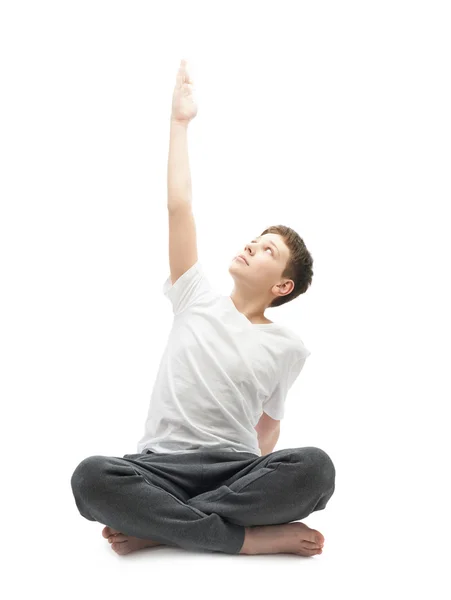 Boy stretching Stock Photos, Royalty Free Boy stretching Images ...