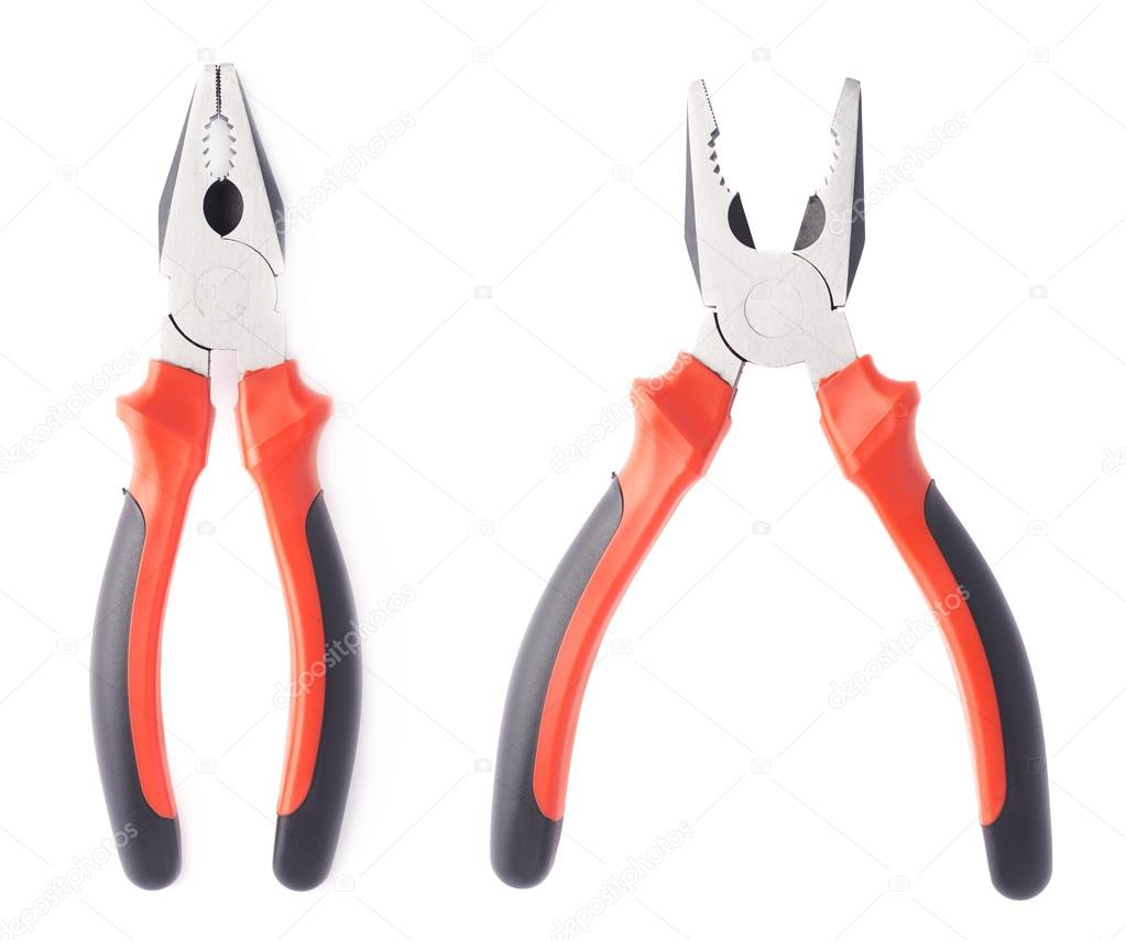 Metal pliers tools Stock Photo by ©exopixel 75294511
