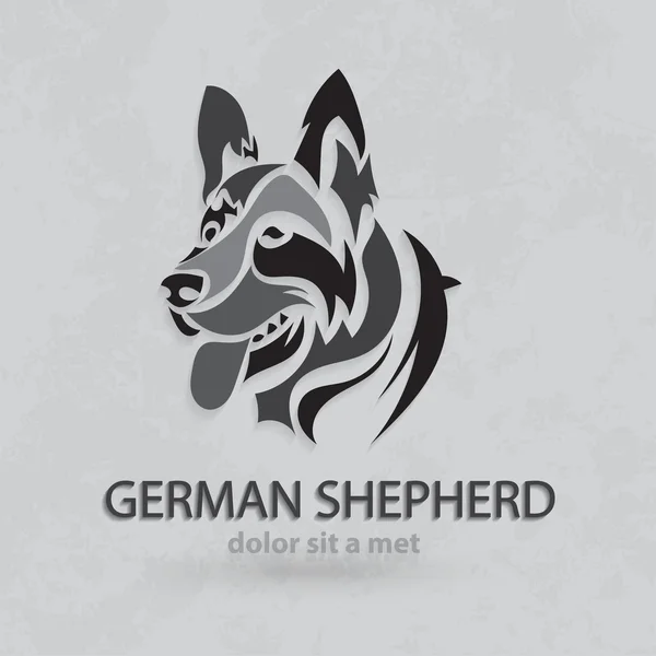 German Shepherd Logo Design
