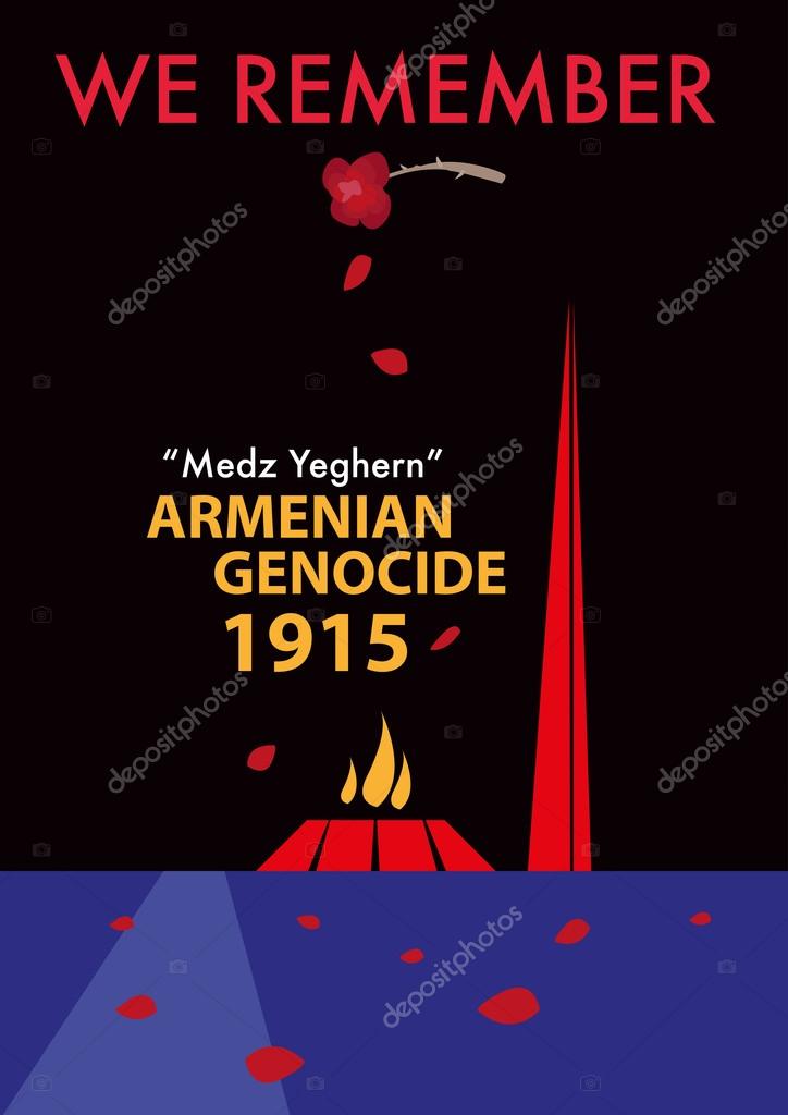 Armenian Genocide Memorial Vector