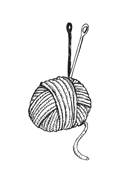 Knitting Drawing