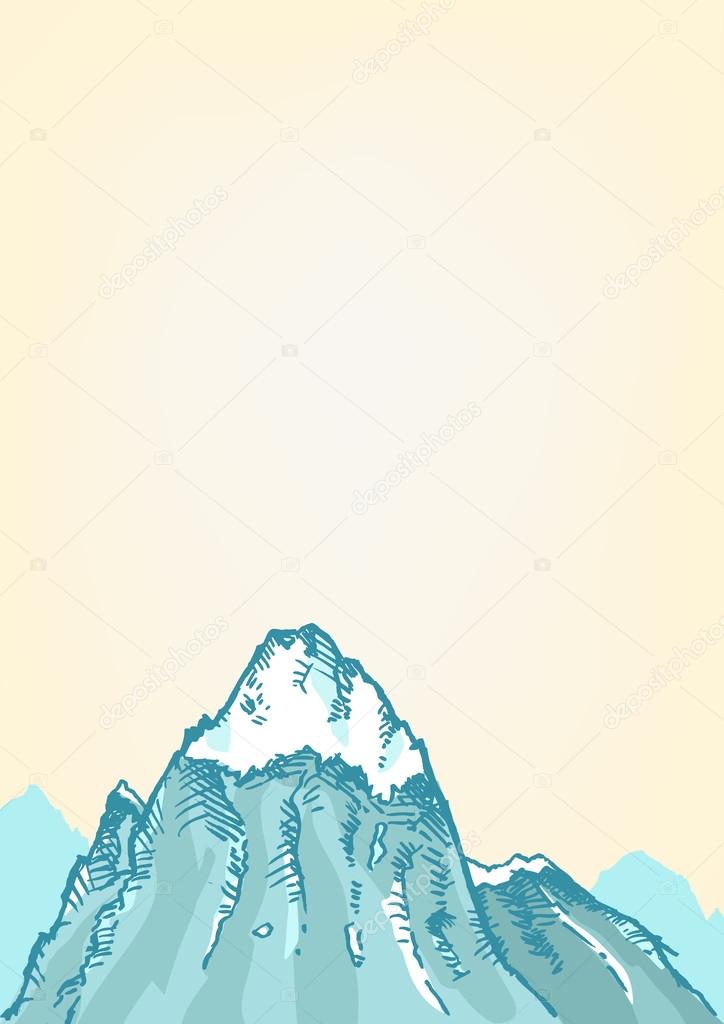 Mountain Top Clip Art