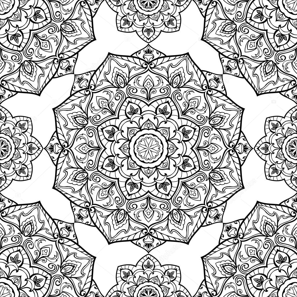 Medieval pattern of circular elements. Stock Vector Image by ©matorinni ...