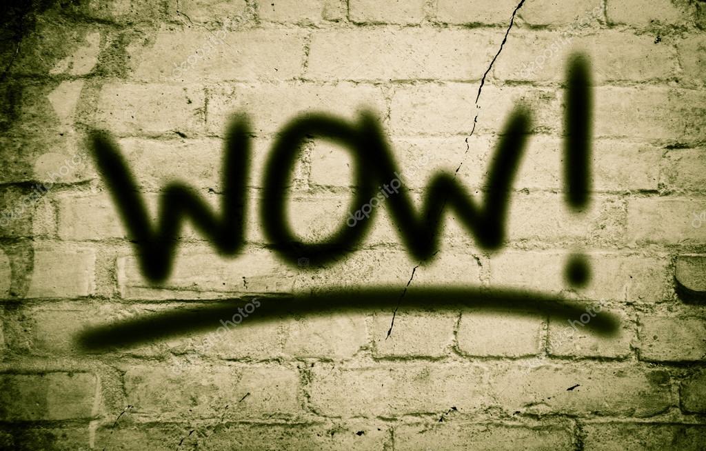 Wow Concept — Stock Photo © nevenova #54888979