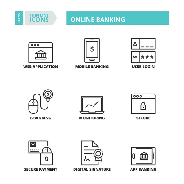 Online Banking Icons