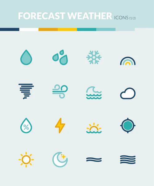 Forecast symbols 1 Stock Vector Image by ©spiral_media #33364997