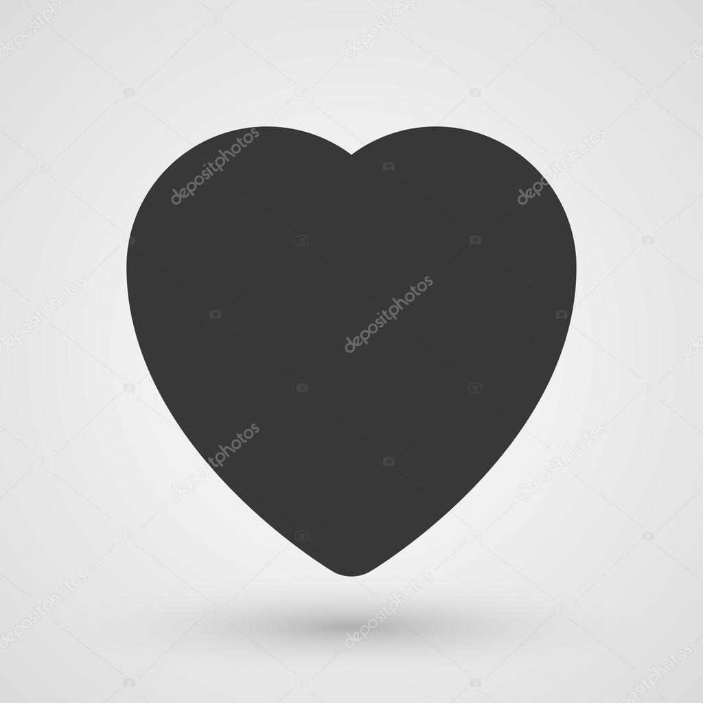 Black like icon Stock Vector by ©spiral_media 86726546