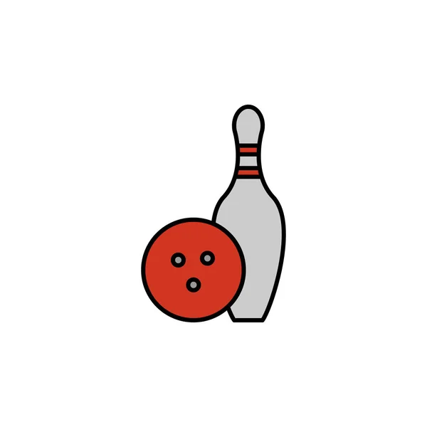 Bowling Pin And Ball Clipart
