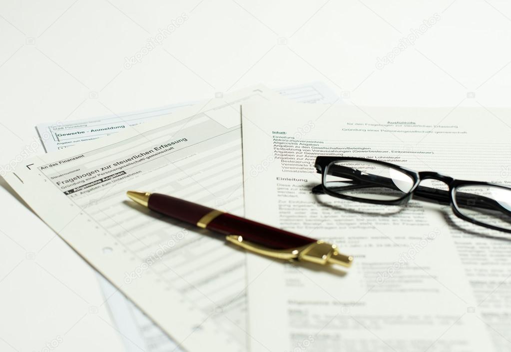 Business registration — Stock Photo © vschlichting #54461627