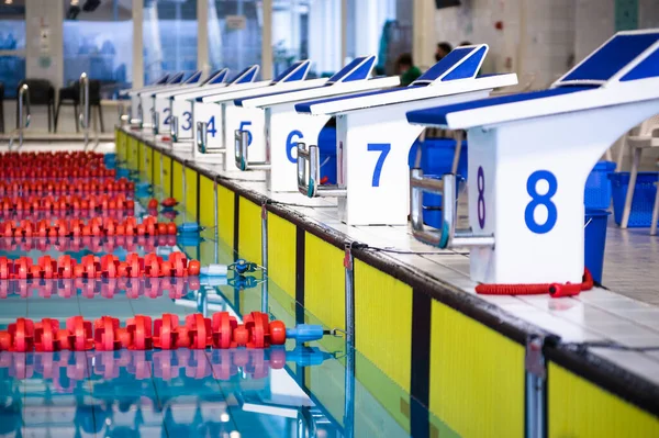 Swim starting blocks Stock Photos, Royalty Free Swim starting blocks ...