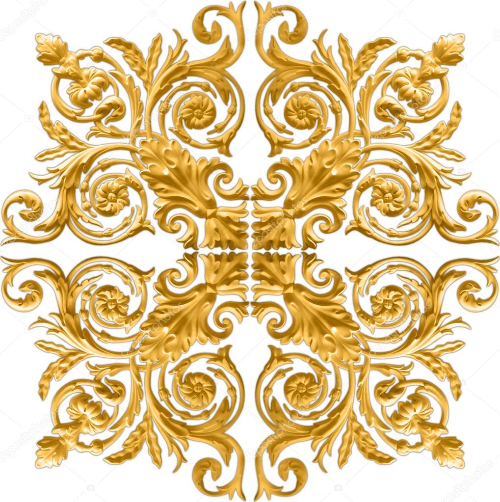 Golden baroque — Stock Photo © kadirgul #52354077