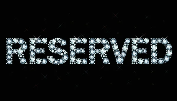 Reserved sign Vector Art Stock Images | Depositphotos