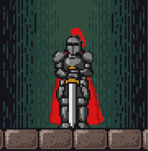 Herói pixel para o jogo - векторные изображения, Herói pixel para o ...