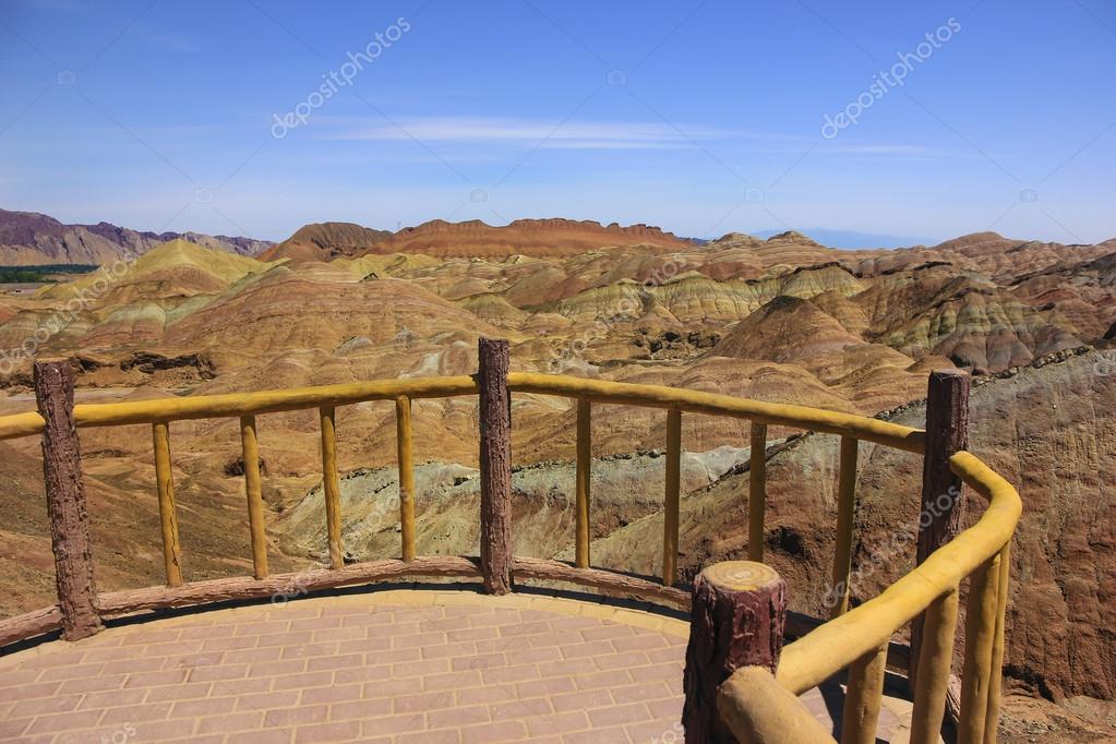 Zhangye danxia relieve — Foto de stock #123063620 © terimma