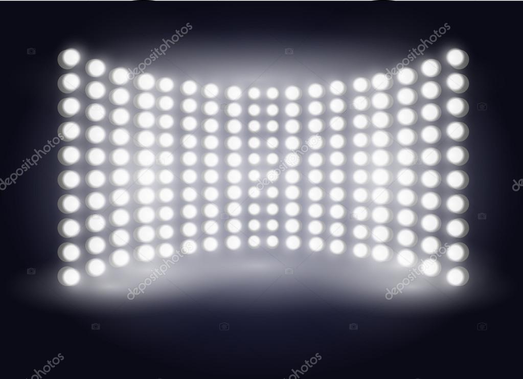 Large multimedia screen. Vector illustration. Stock Vector Image by ...
