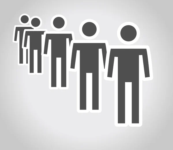 Antrian panjang Vector Art Stock Images | Depositphotos