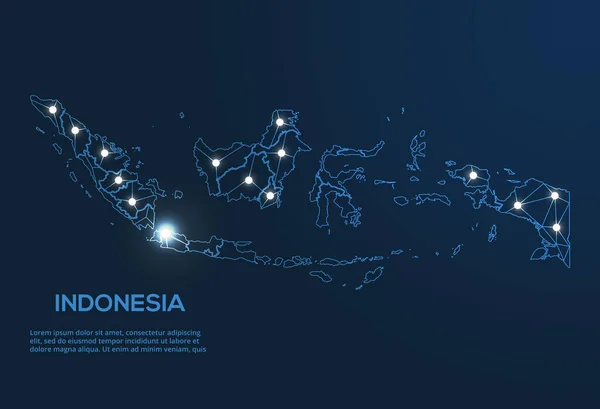 8,297,830 Indonesia map network Vector Images | Depositphotos