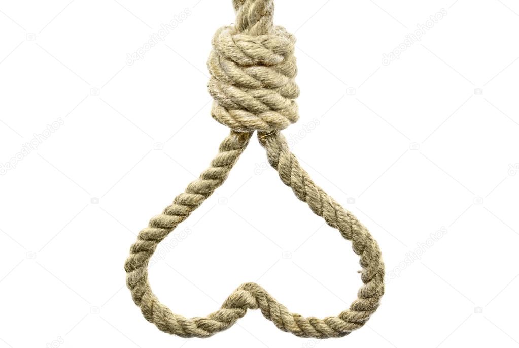 The loop of rope in the form of the heart Stock Photo by ©Oleksandrum79 ...