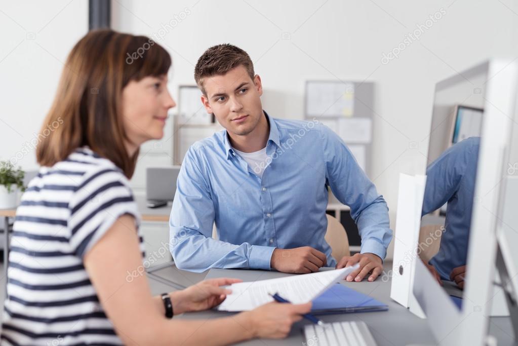Person At Computer