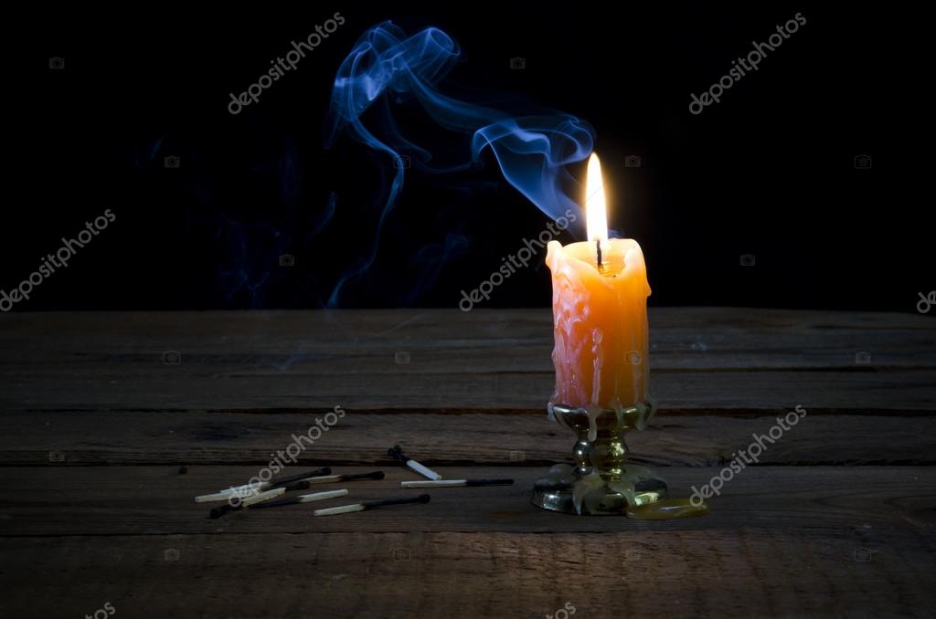 Candle Smoke Photography