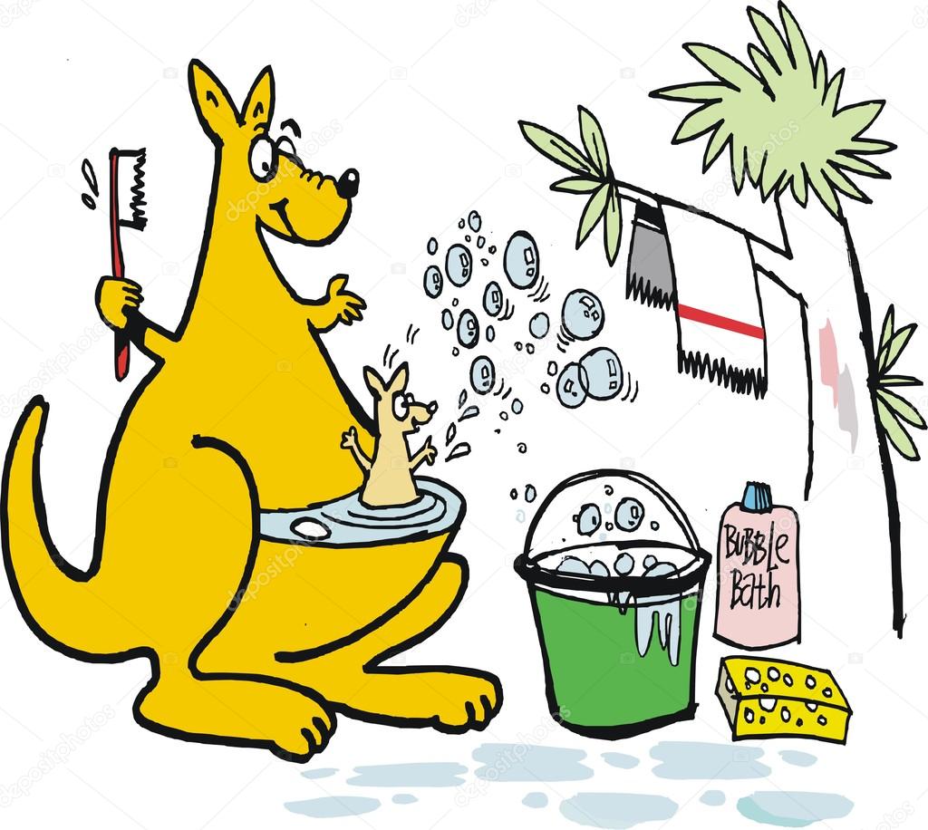 Desenho Animado Canguru Joey