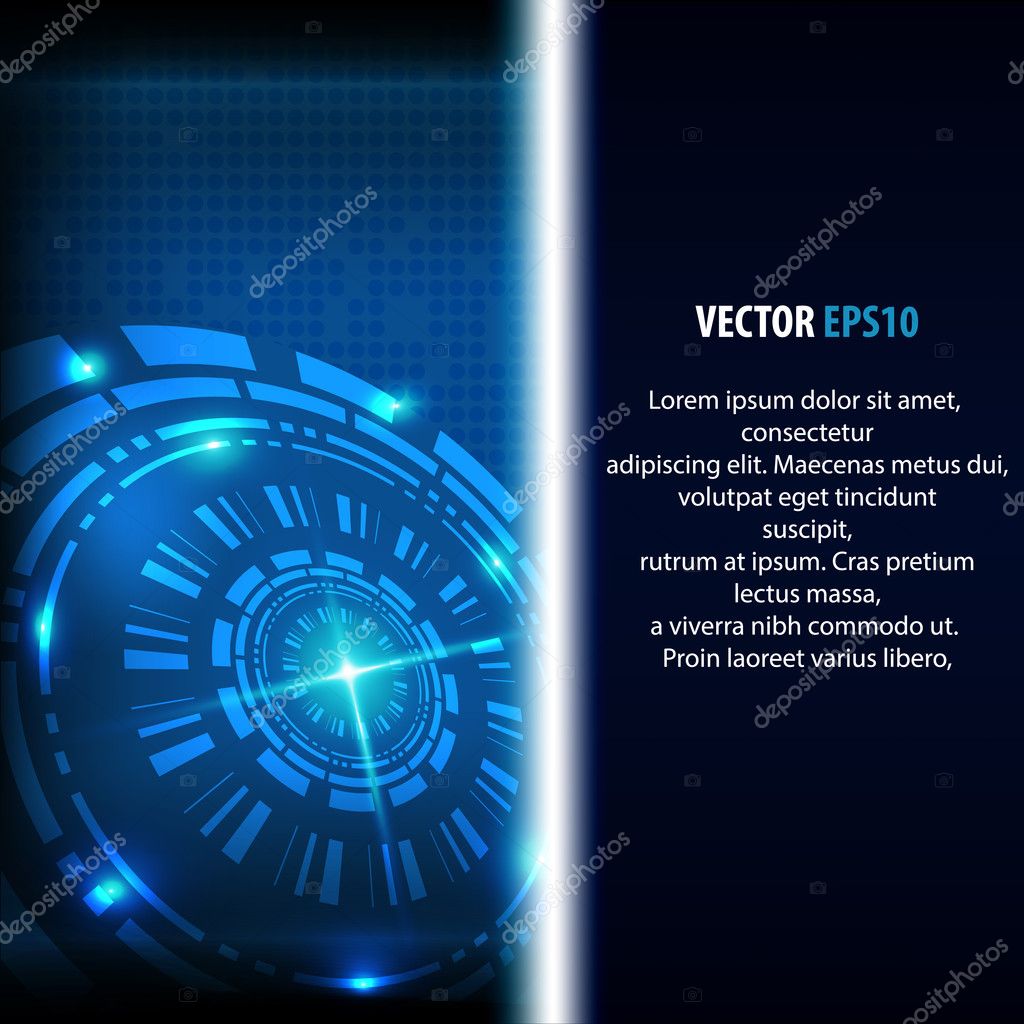 Vector of Technology background for for your business presentation ...