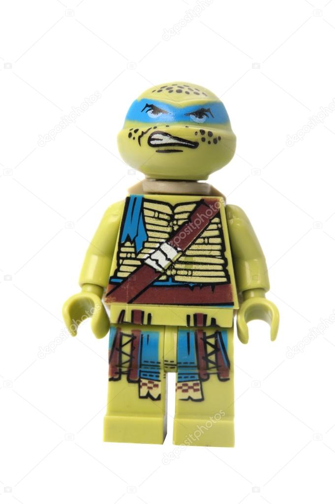 Leonardo Custom Lego Minifigure — Stock Editorial Photo © ctrphotos ...