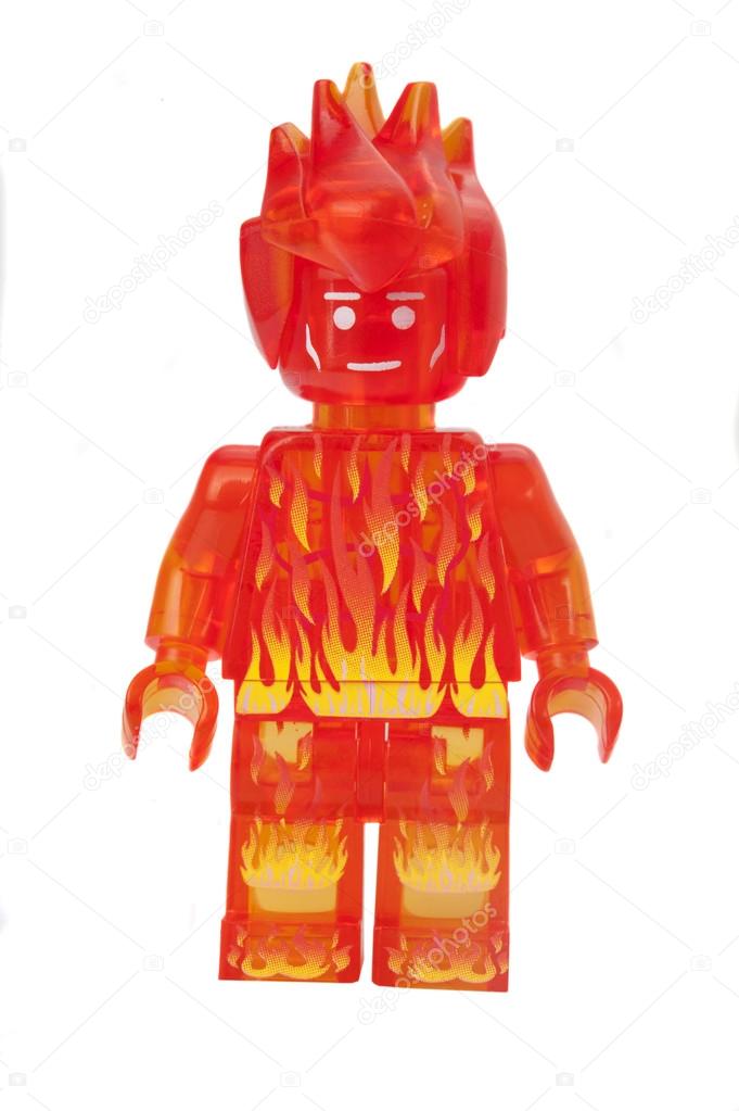HUMAN TORCH Marvel DC Batman Black widow Fantastic lego MOC Minifigure ...