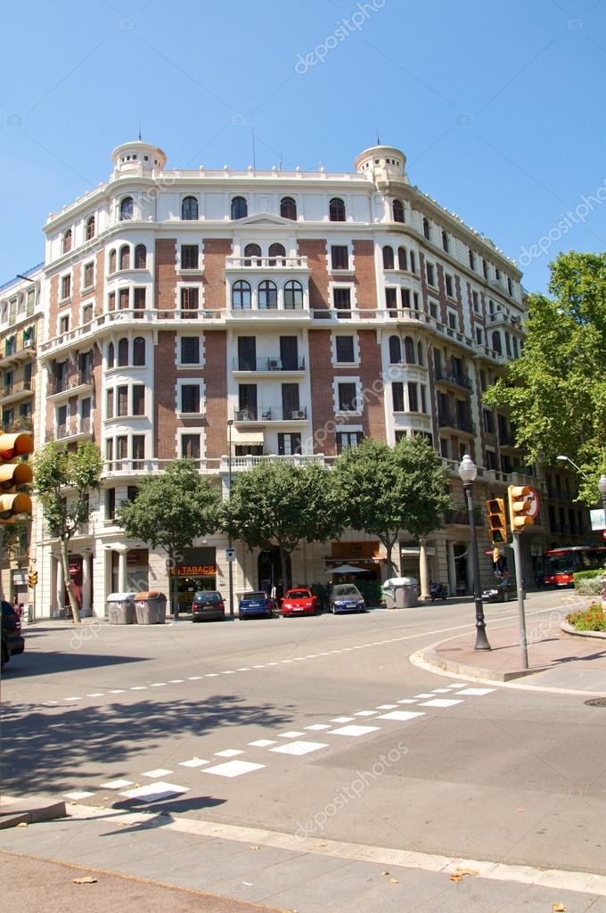 House in the Eixample district of Barcelona – Stock Editorial Photo ...