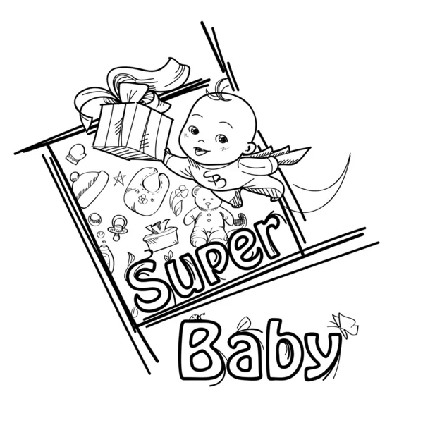 4,618 Super baby Vector Images, Super baby Illustrations | Depositphotos