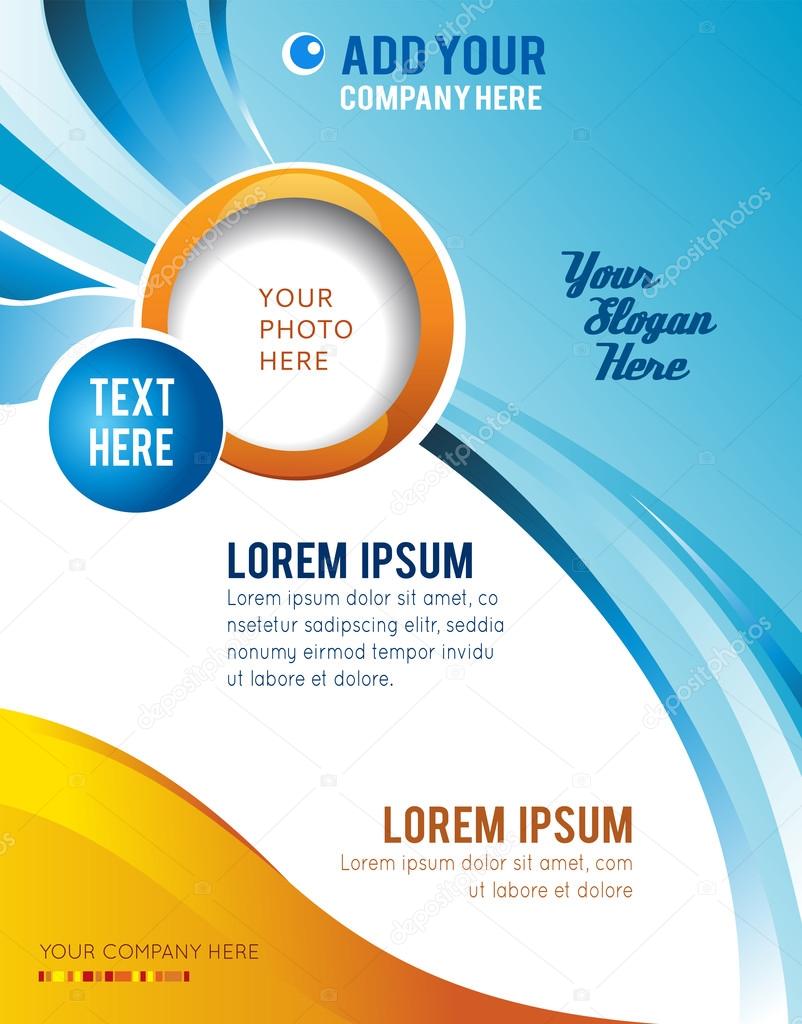 Magazine cover, design layout template Stock Vector by ©igordudas 102557598