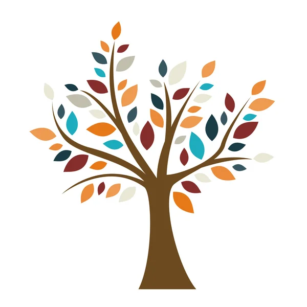 Tree With Green Leaves Stock Vector By ©igordudas 52767551
