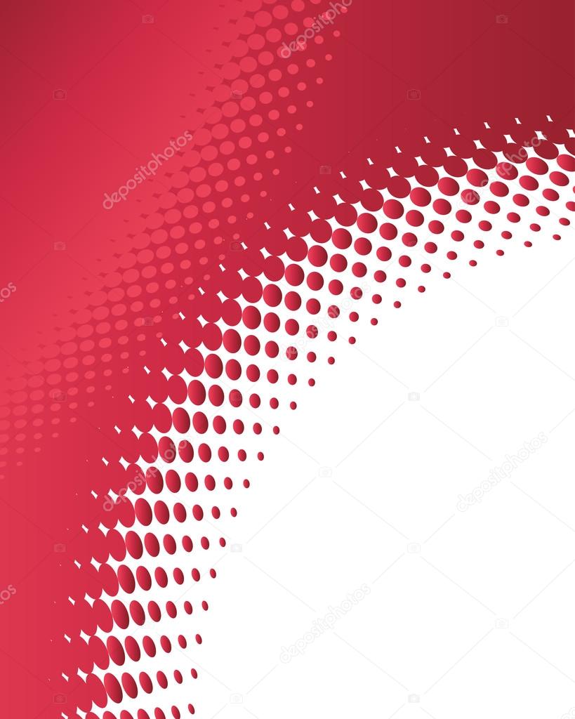 Abstract red halftone background Stock Vector by ©igordudas 61424333