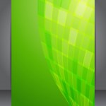 Green background report title page booklet layout Stock Vector Image by ...