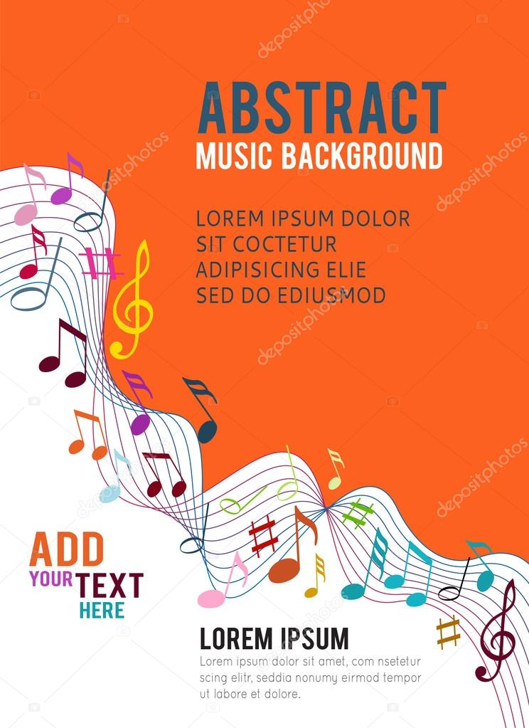 Color music notes Stock Vector by ©igordudas 94441514