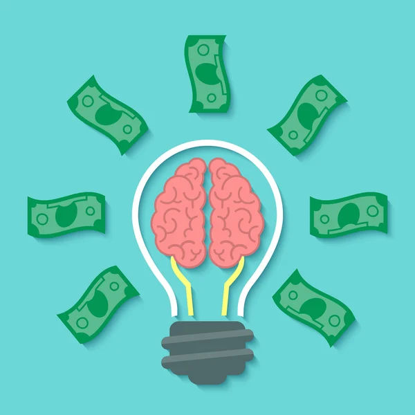 100,000 Money brain Vector Images | Depositphotos