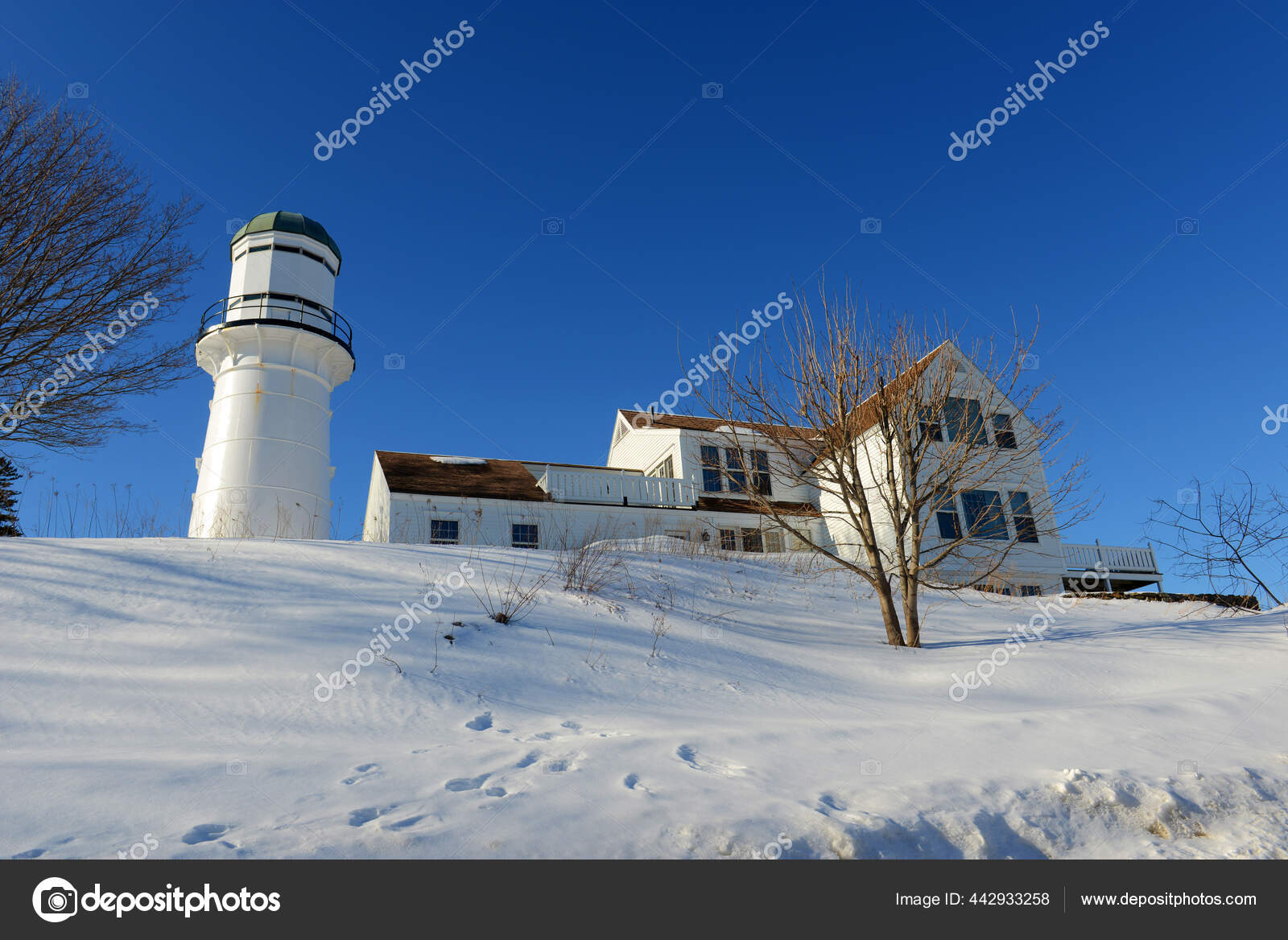 Winter Cape Elizabeth Two Lights