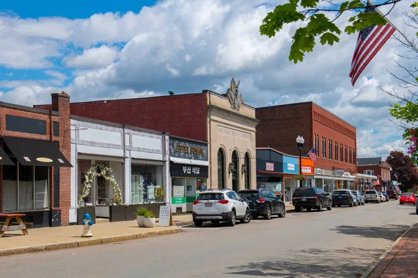 Historic Commercial Buildings Main Street Maynard Historic Town Center ...