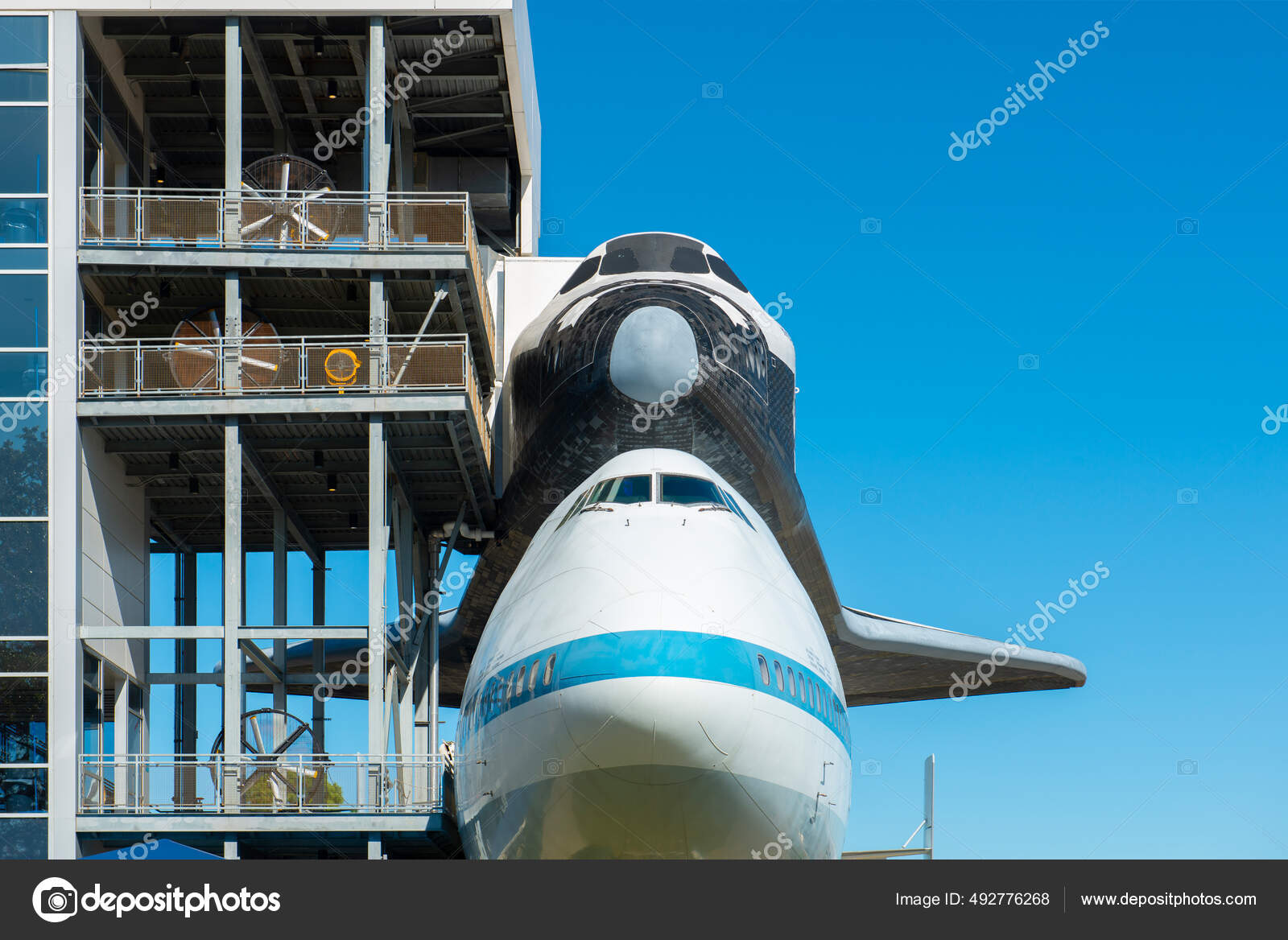 Houston Space Center Space Shuttle Carrier