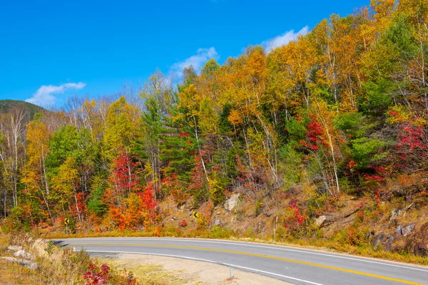 Kancamagus Highway NH Highway 112 in fall near Hancock Notch in White ...