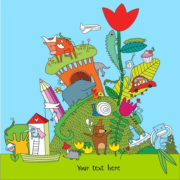 Cartoon world Vector Art Stock Images | Depositphotos