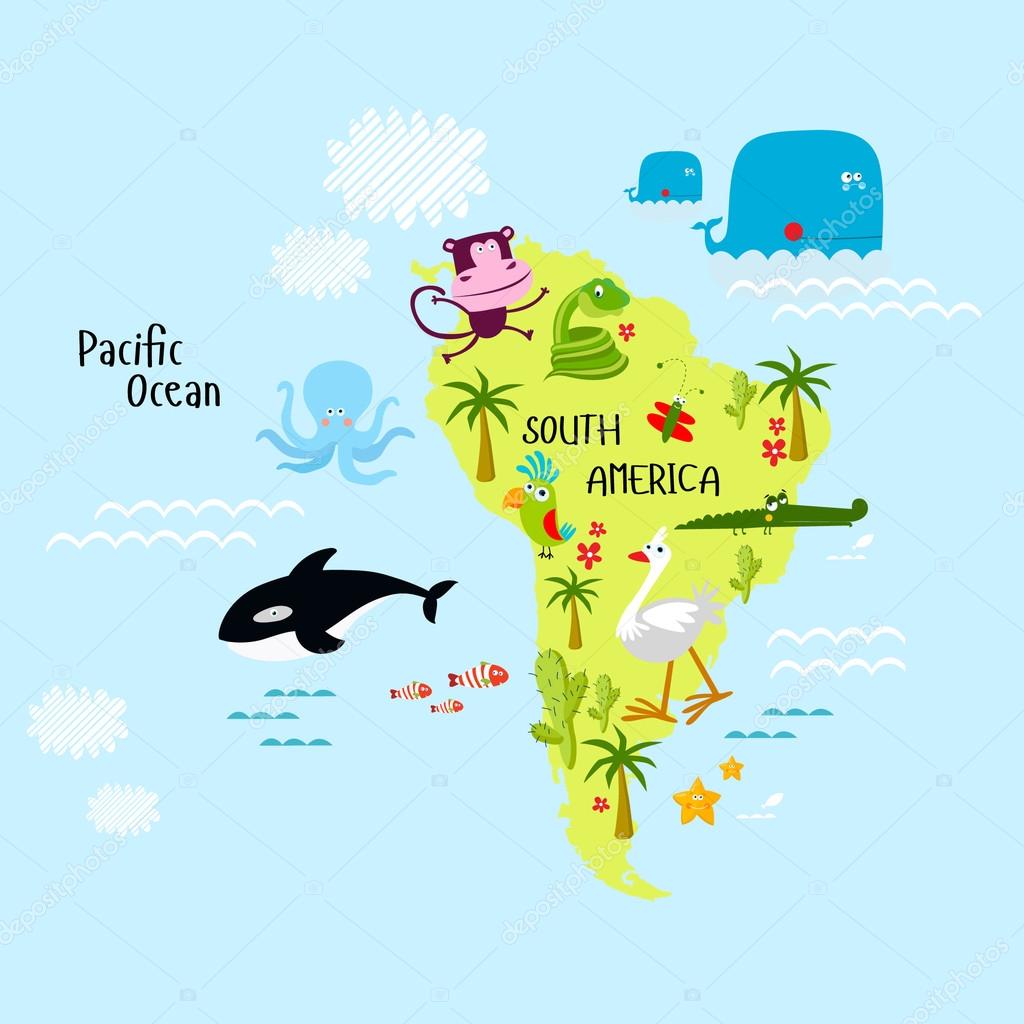 American Continent Clipart