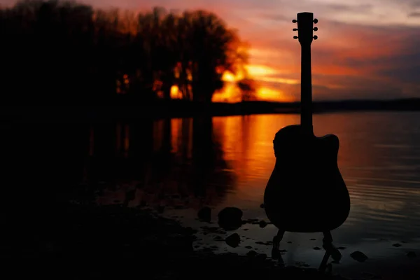 Guitar sunset Stock Photos, Royalty Free Guitar sunset Images ...