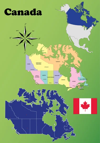 Canada Political Map For Kids