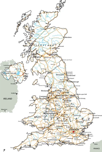 100,000 Road map britain Vector Images | Depositphotos