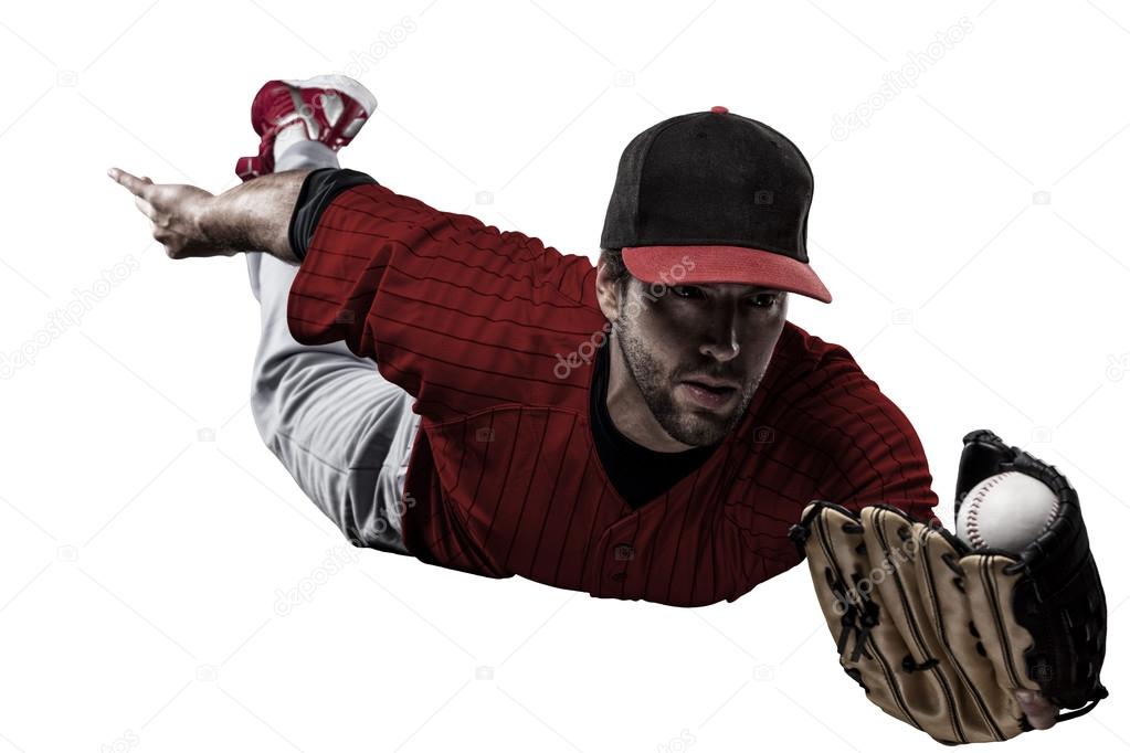 Male Baseball Player — Stock Photo © betochagas #122564862